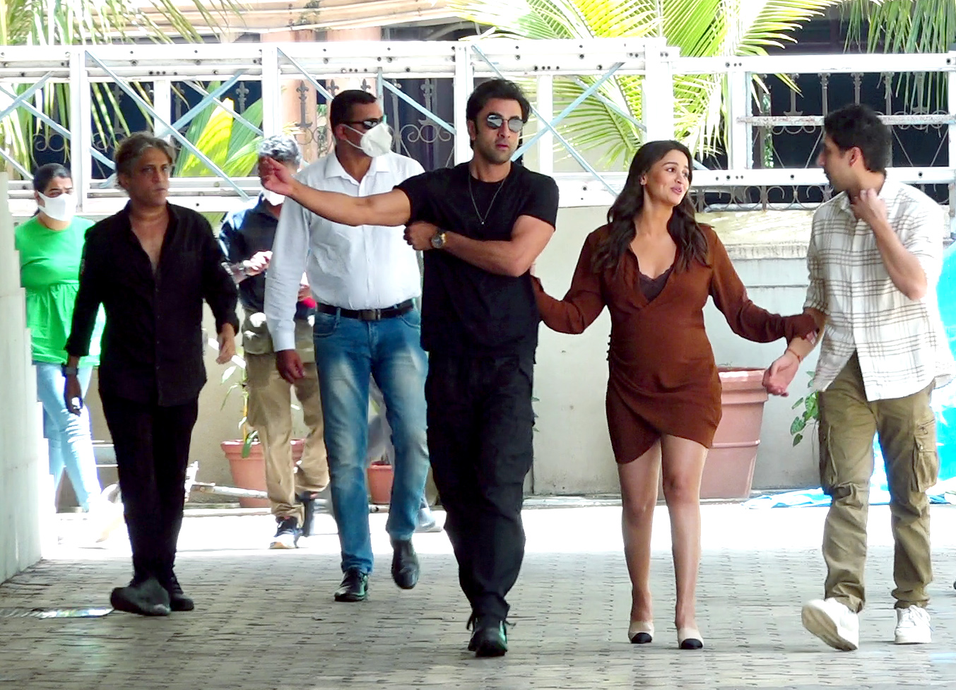 Parents to be Ranbir-Alia spotted at premiere of song ‘Deva Deva’ from ...