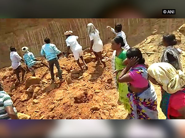 10 women labourers killed in Telangana after a huge mound of mud fell on them