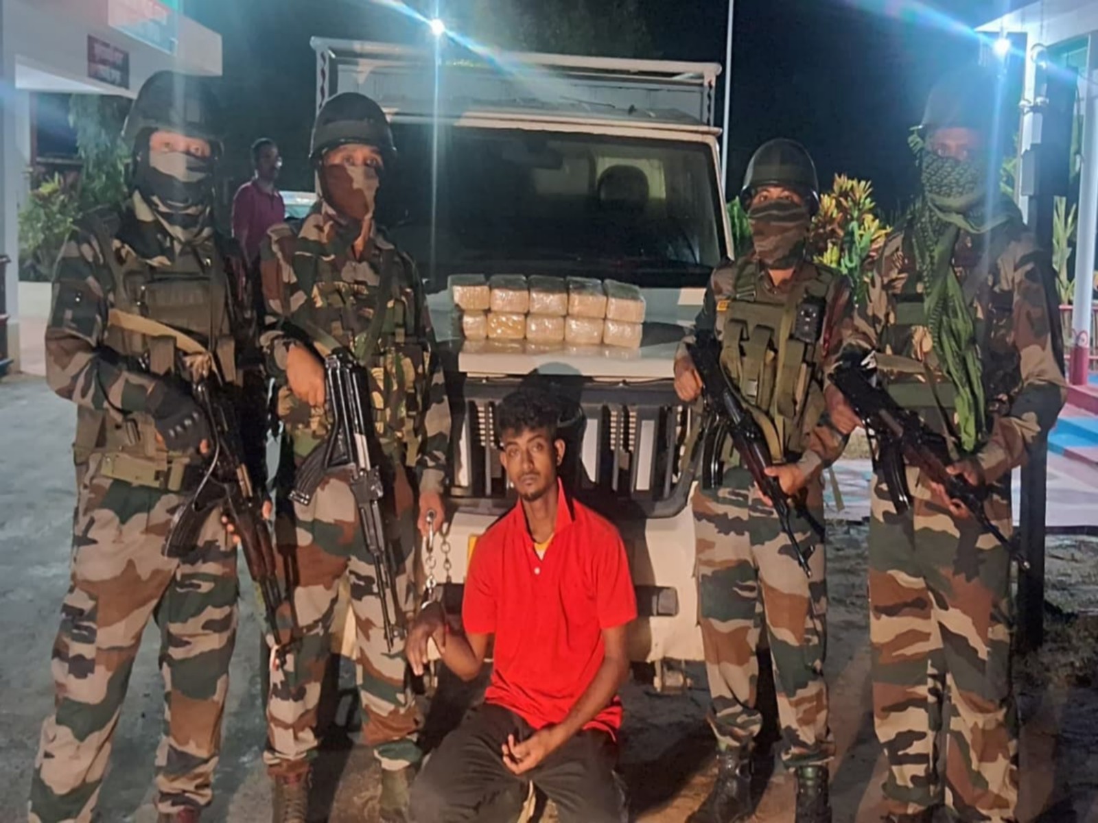 Tripura: Assam Rifles, DRI seize 1 lakh Yaba tablets valued at ₹8 crore ...