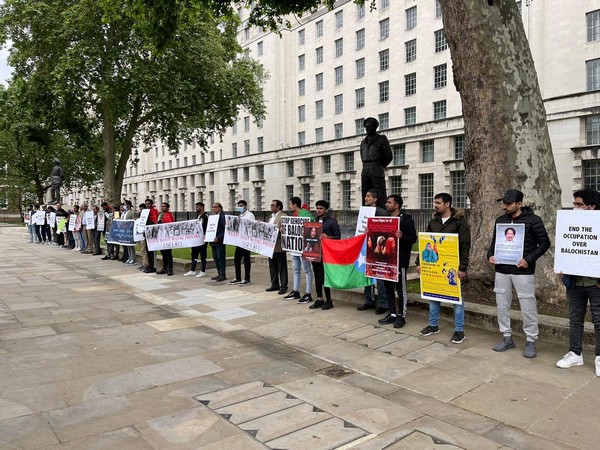 Baloch National Movement holds protest in London against enforced ...