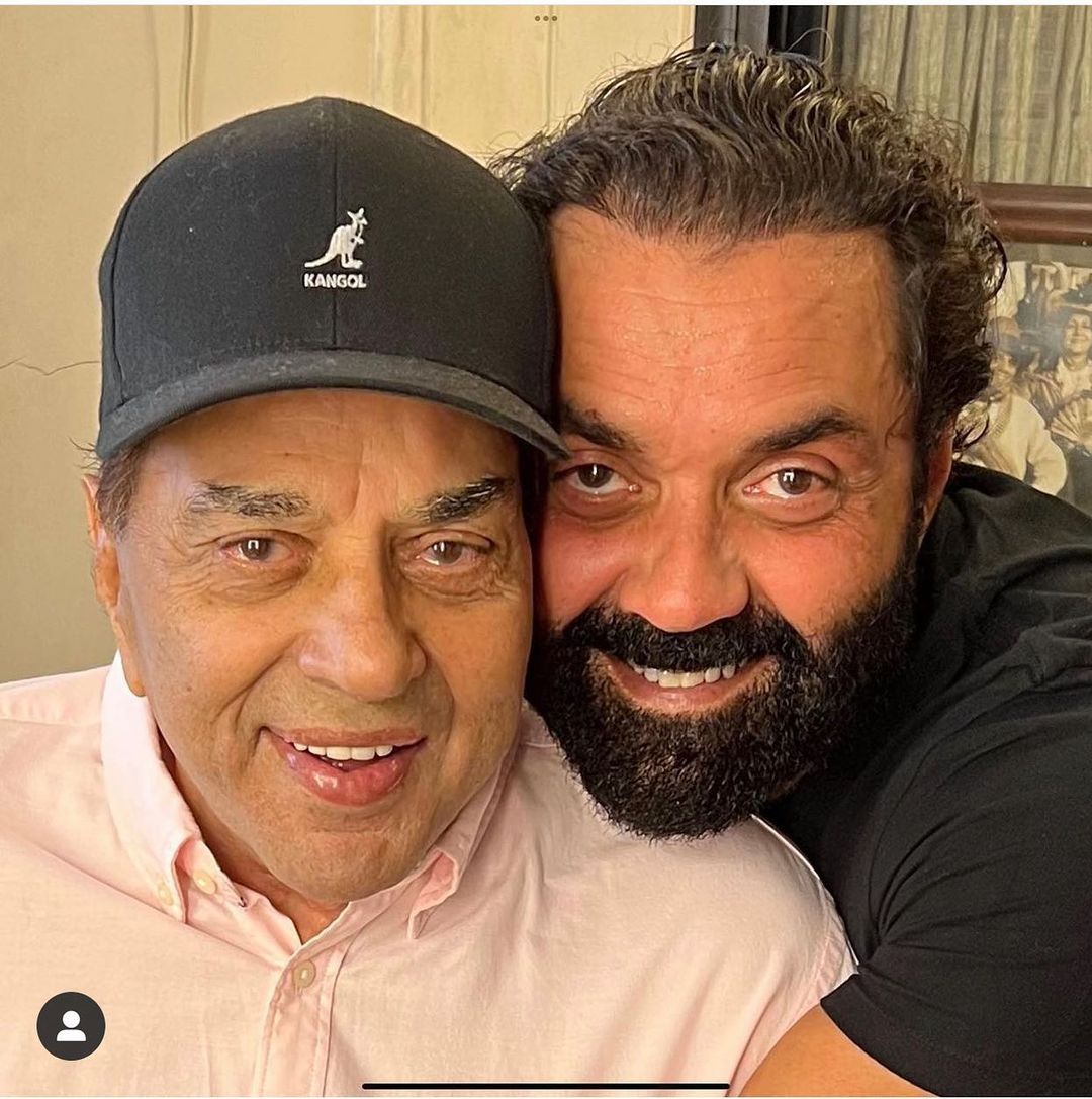 Bobby Deol turns 54: His adorable snaps with father Dharmendra