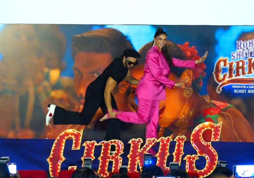 'Cirkus': Ranveer Singh, Deepika Padukone give major couple goals at ...