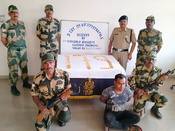 BSF arrests two Indian smugglers with Rs 6.15 crore gold