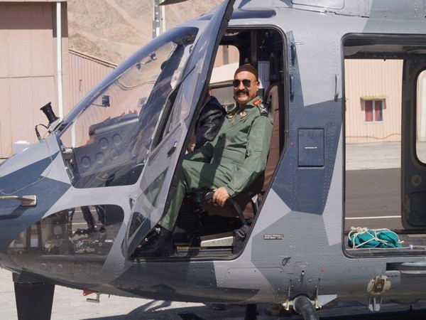 Lt Gen AK Suri flies test sortie in Light Utility Helicopter, trial ...