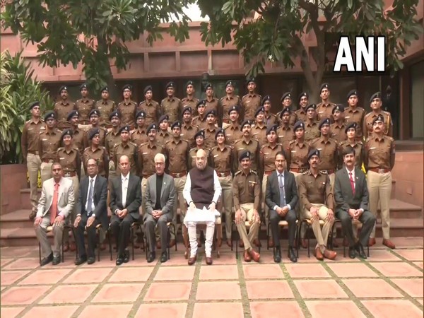 Amit Shah interacts with probationary officers of 73rd batch of IPS