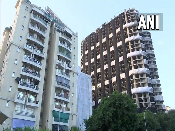 Twin towers constructed as per building plan approved by Noida ...