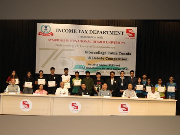 Income Tax Department Pune and Symbiosis International Deemed University organizes Inter College ...