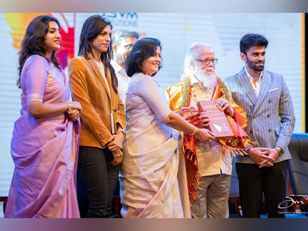 Nambi Narayanan energizes students at SSVMs 25th year celebrations