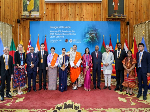 75th session of Regional Committee for WHO South-East Asia begins in Bhutan