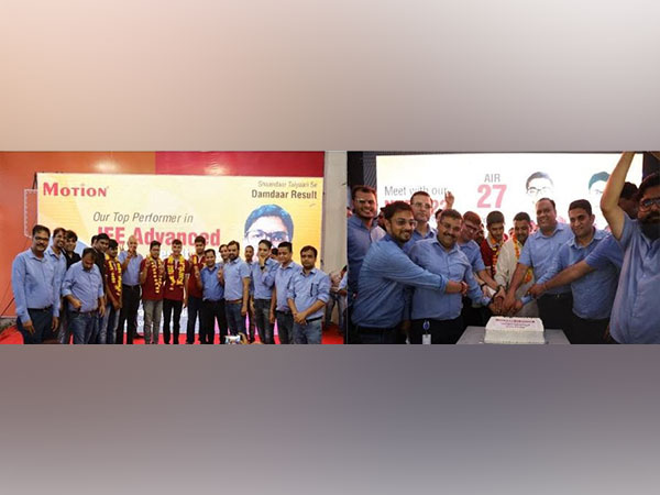 Motion Education Students in Top 100 AIR Ranks: Ten Students in JEE ...