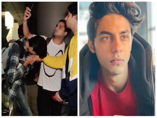 Overwhelmed fan kisses Aryan Khan's hand, see pics