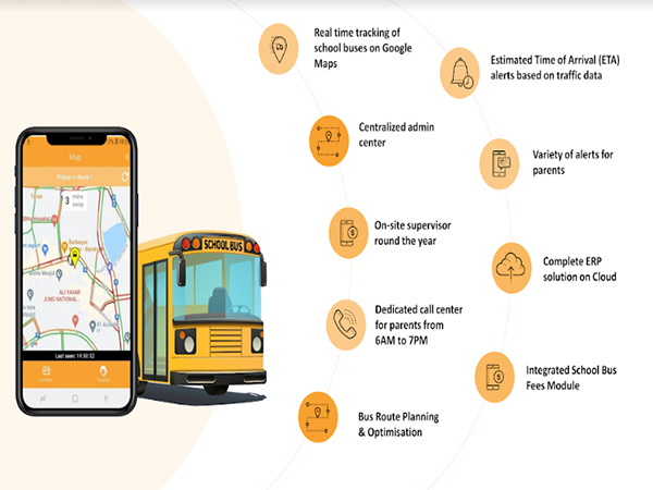 School bus tracking app Chakraview aims to provide safe and secure bus tracking for over 100,000 ...