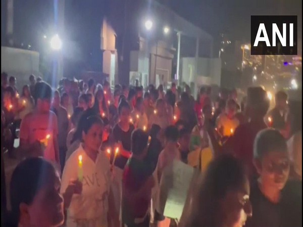 Noida Candle March Protest By Locals Where An Infant Was Mauled To
