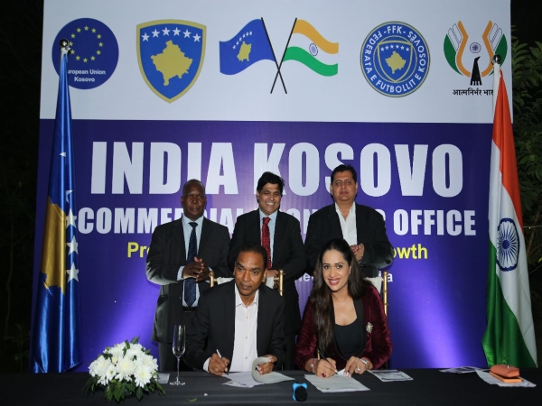 A Trade Commerce Office opened between India and Kosovo in New Delhi