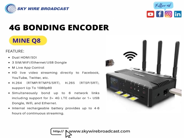 Deliver an Excellent Live Streaming Experience with MiNE Media Q8 4G ...