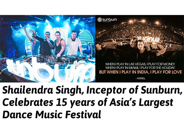 Shailendra Singh, Inceptor of Sunburn, Celebrates 15 years of Asia's ...