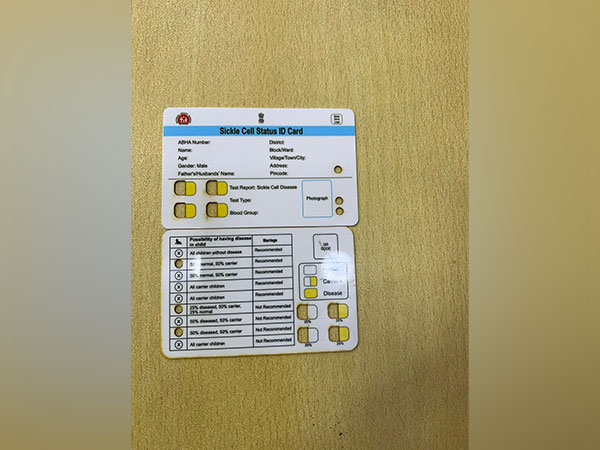 Centre to provide sickle cell anaemia status cards to tribal people ...