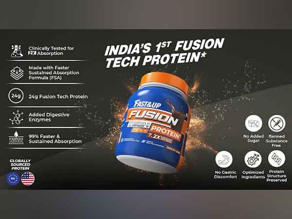 Fast&Up launches India's 1st Clinically Tested Blend of Plant and Whey ...
