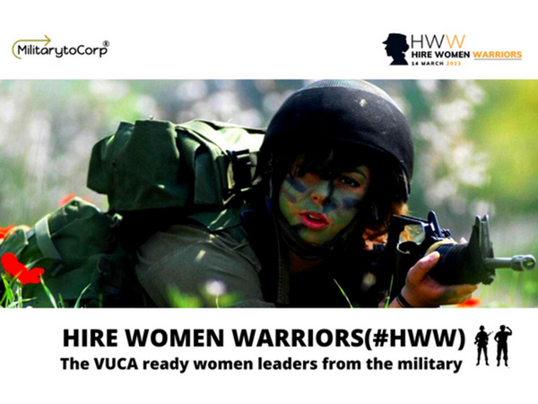 MilitaryToCorp is ready with its 3rd Edition of Hire Women Warriors on ...
