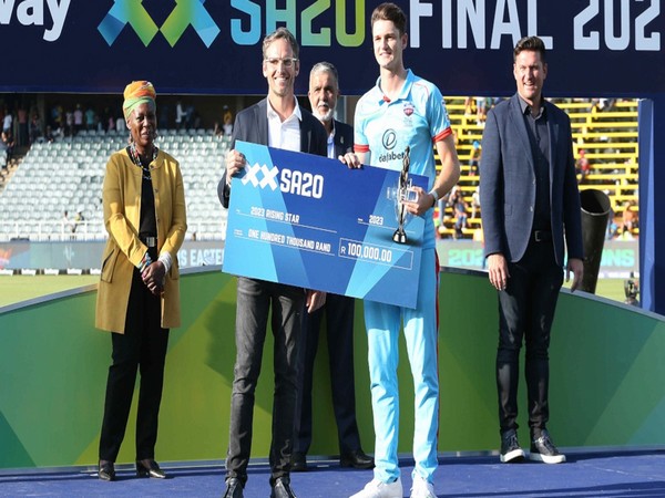 Eathan Bosch proud to be named SA20 Rising Star