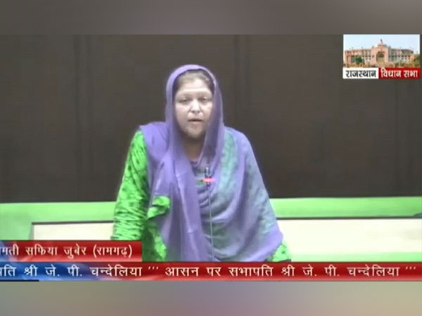 "We are descendants of Ram-Krishna" Rajasthan Congress MLA Shafia Zubair