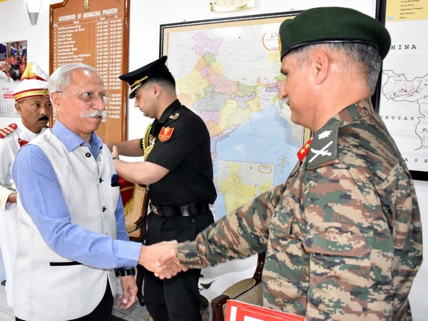 GOC 56 Infantry Division calls on Arunachal Pradesh Governor