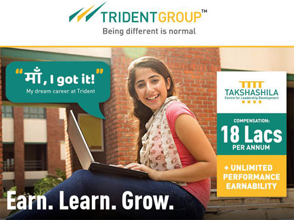 Trident Group launches its Flagship "Takshashila Programme" to provide ...