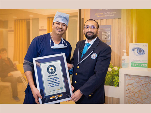 Delhi Eye Doctor sets a Guinness World Record: 250 Contoura Vision ...