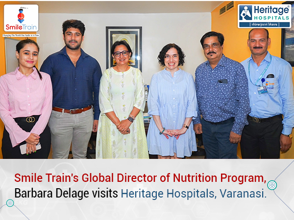 Smile Train's Global Director of Nutrition Program visits Heritage ...