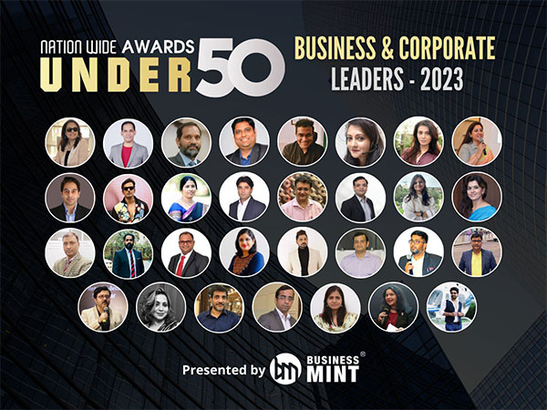 Winners of Business Mint Nationwide Awards Under 50 - 2023, Business ...