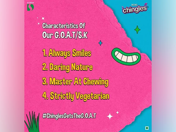 Chingles announces #ChinglesGetsTheGOAT campaign