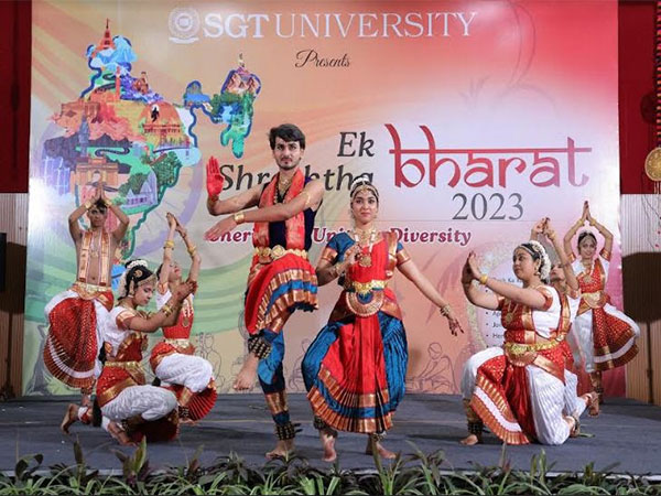 Students showcase cultural heritage at SGT University's 'Ek Bharat ...