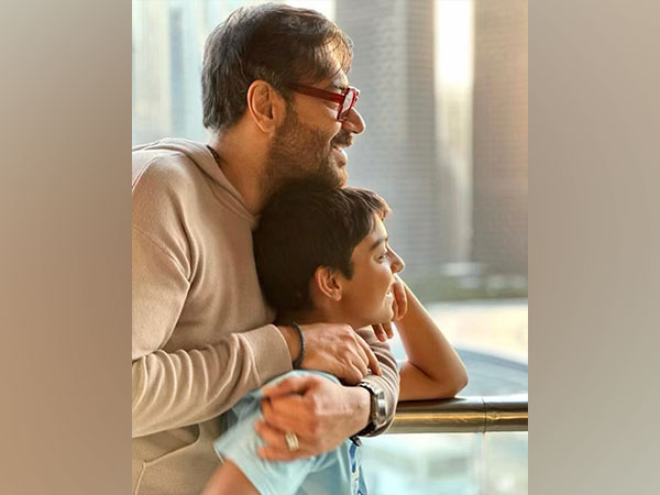 Ajay Devgn gives a sneak peek into "baap-beta" moments with his son Yug