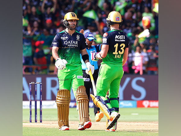 Faf-Maxwell carnage powers RCB to 189/9 against RR in IPL 2023