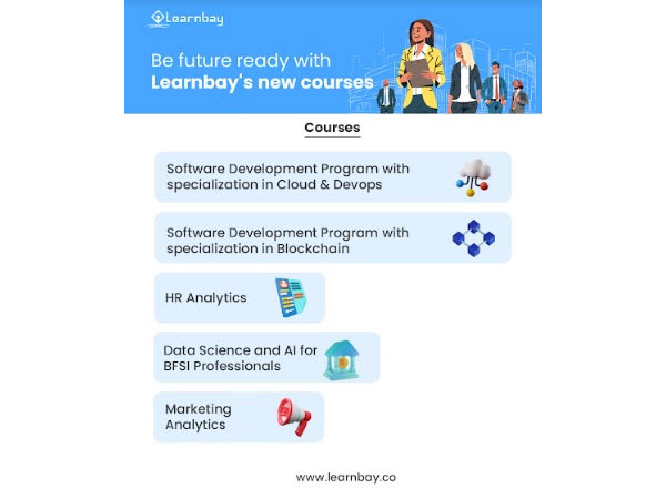 Professional upskilling startup Learnbay launches three new cutting-edge domain courses