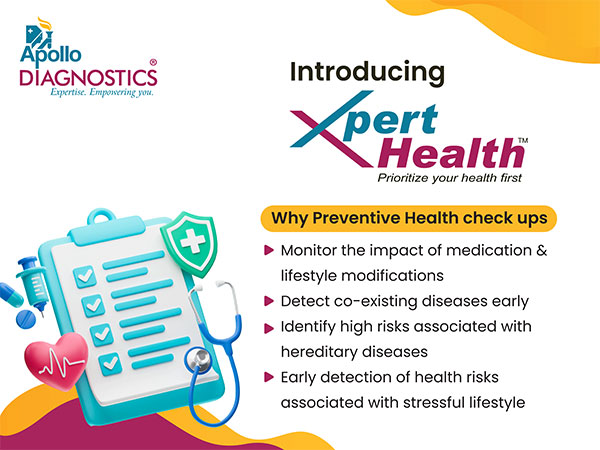 Apollo Diagnostics launches Xpert Health - A varied range of Wellness ...