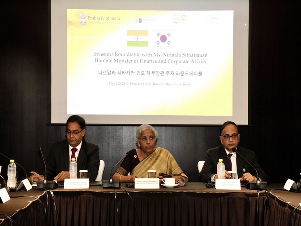 FM Nirmala Sitharaman attends Investors Roundtable meeting in South Korea