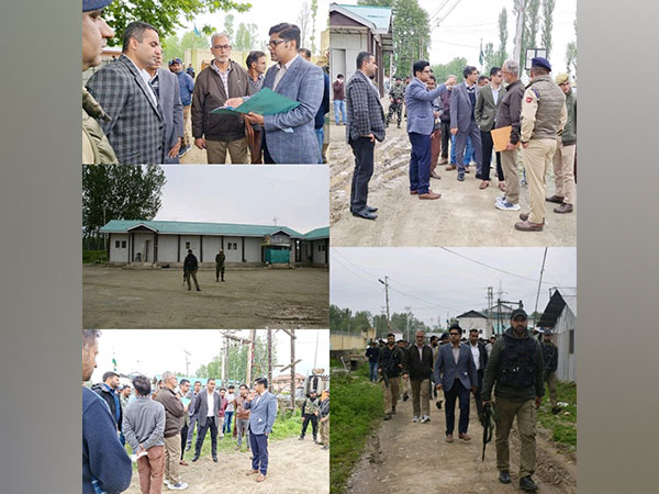 J-K: Bandipora Deputy Commissioner reviews Amarnath Yatra Transit Camp ...