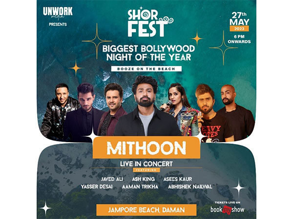 Shor Fest: The Biggest Bollywood Night Beach Fest is coming to Daman on ...