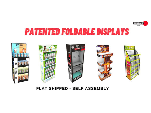 Amitoje India's newly patented foldable display mechanisms creating waves