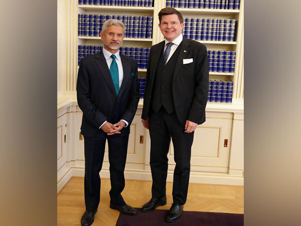 Jaishankar meets Swedish Parliament Speaker Andreas Norlen in Stockholm