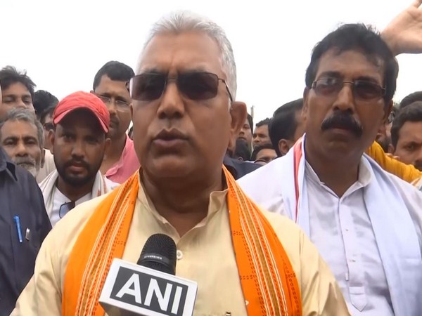 Egra blast incident: BJP leader Dilip Ghosh reaches blast site, slams WB govt
