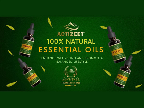 ACTIZEET Unveils Revolutionary Pure Essential Oils Range in the Indian ...