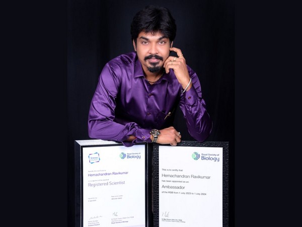 Dr Hemachandran Ravikumar is appointed as Ambassador of the Royal ...