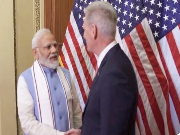 PM Modi meets Speaker of the House of Representatives Kevin McCarthy at ...