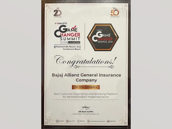 Bajaj Allianz General Insurance wins the Prestigious Best Customer ...