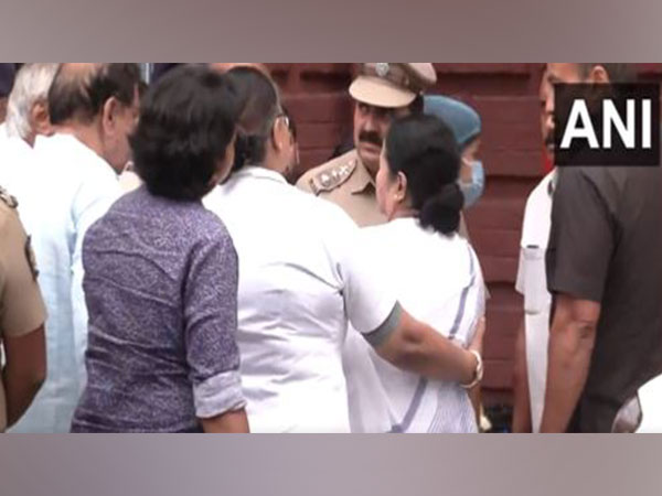 West Bengal CM Mamata arrives at SSKM Hospital after her helicopter makes emergency landing