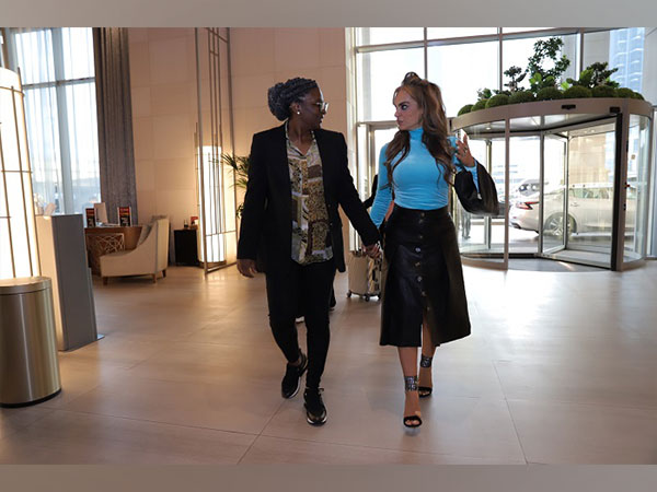 Merck Foundation CEO Receives Namibia First Lady and 12 African First ...