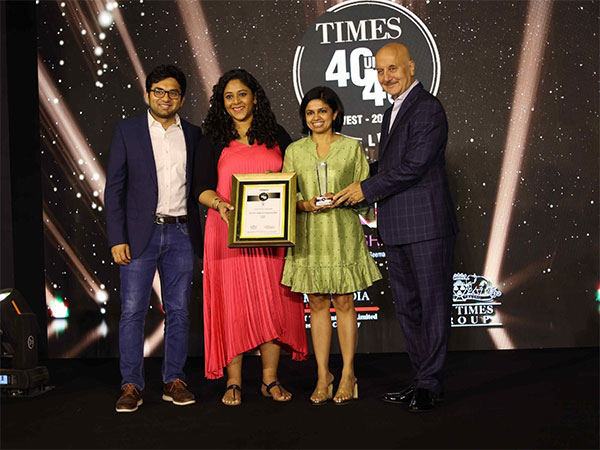 your-space Co-Founders felicitated at Times 40 Under 40