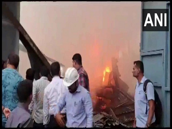 Maharashtra: Fire breaks out at industrial area in Thane, no casualties ...